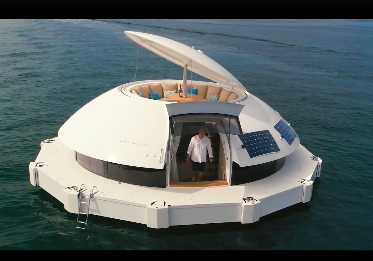 Future Of Tourism: Athenea Eco-Friendly Luxury Floating Suites Will Be ...