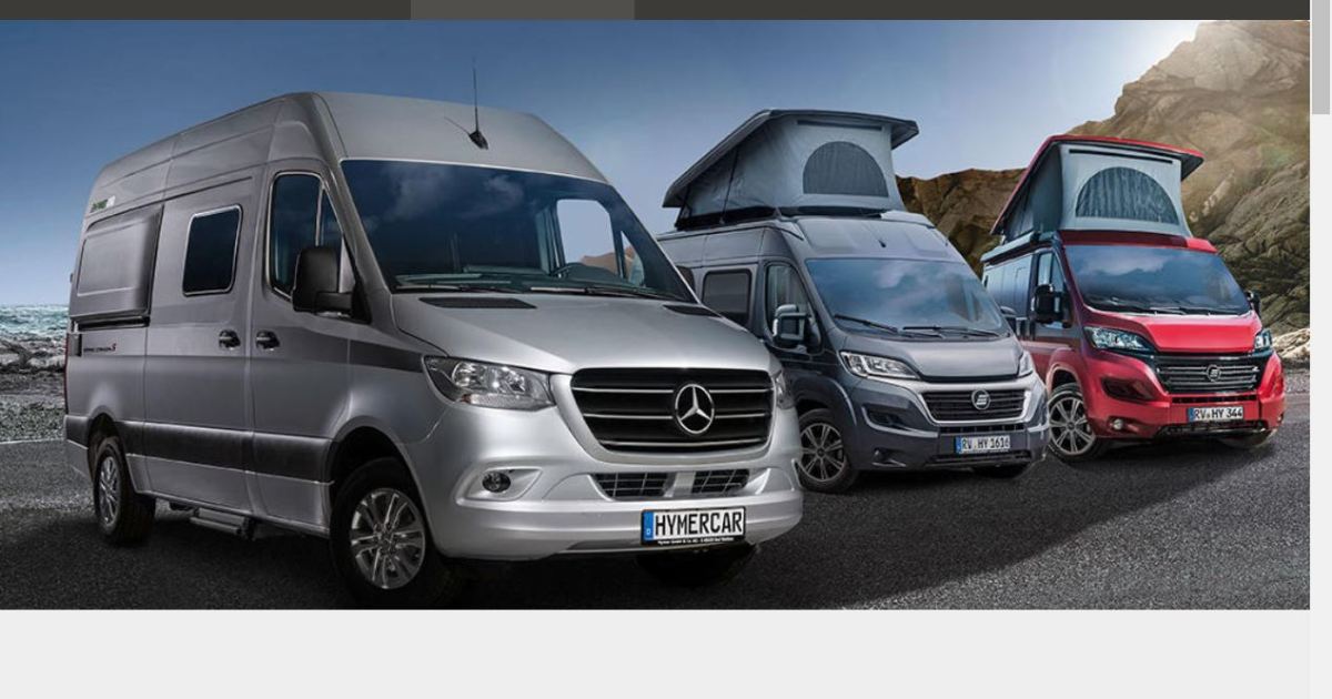 Ultimate Campers: The High Technology Inside 2019 Hymer Camper Vans ...