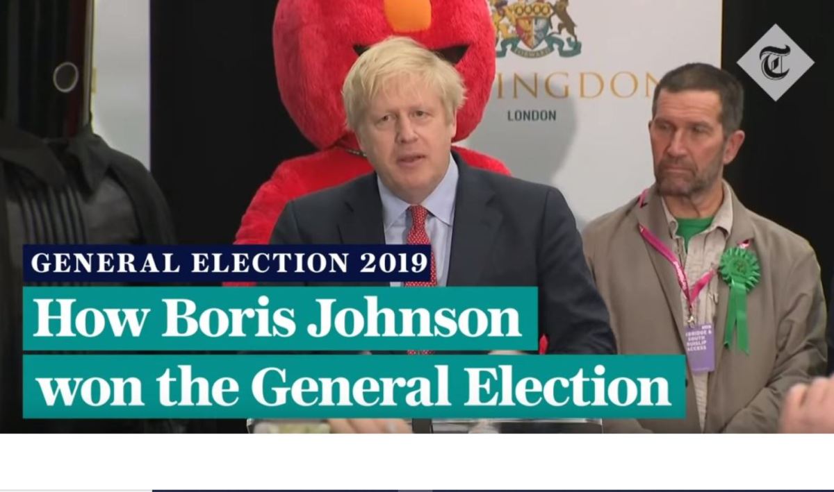 British Politics: “How Boris Johnson Won The 2019 General Election ...