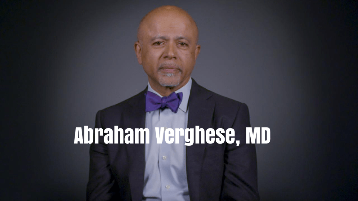 Physician Profiles: Best-Selling Author Abraham Verghese MD (JAMA Video ...