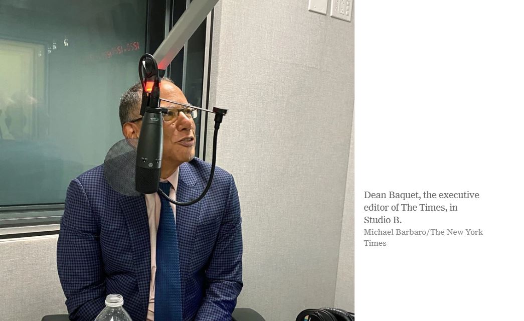 Podcast Interviews: Dean Baquet, 63-Year Old NY Times Executive Editor ...