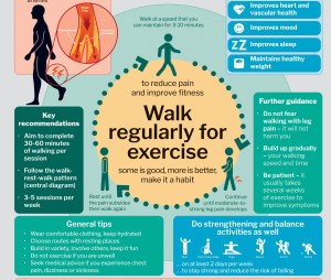 Infographic: Exercise For Intermittent Leg Pain & Walking (Claudication ...