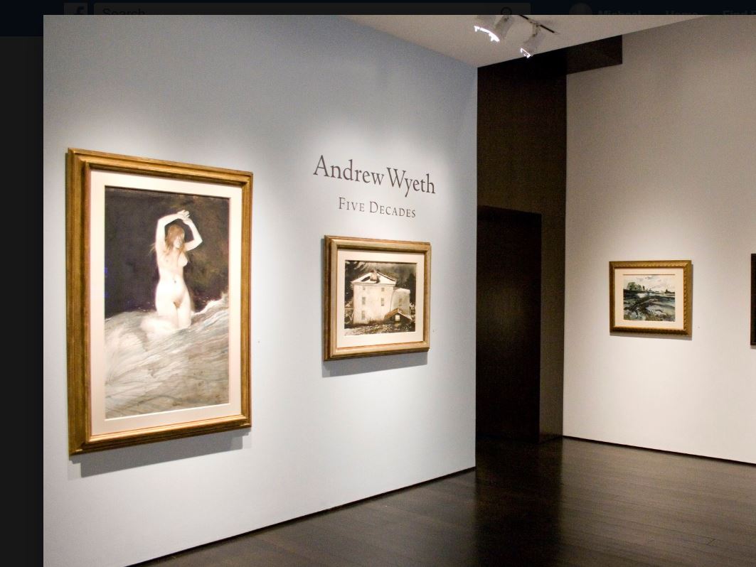 New Exhibitions: Painter Andrew Wyeth (1917-2009) – The Forum Gallery ...