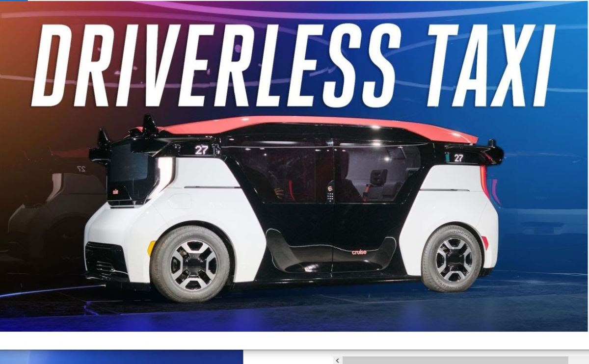 Future Of Mobility: First Look At GM’s Cruise Origin “Driverless Taxi ...