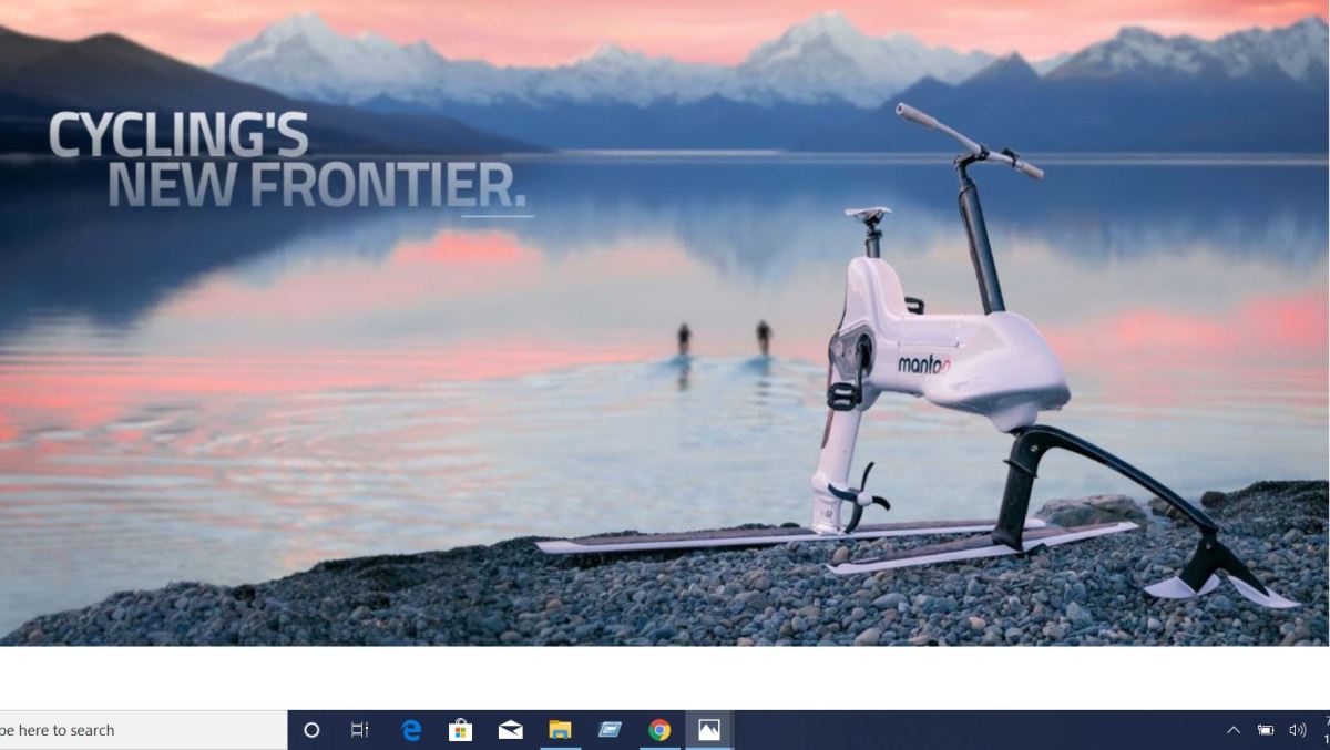 Innovations: “Manta5 Hydrofoiler XE-1” Bike Rides On Water (Video ...