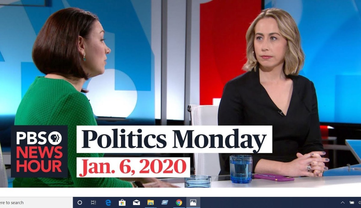 Political News: Tamara Keith And Lisa Lerer On Politics Monday (PBS ...