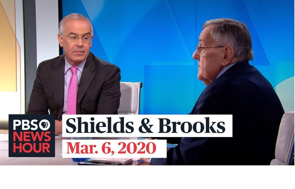 Politics: Mark Shields & David Brooks With 2020 Campaign Analysis (PBS ...
