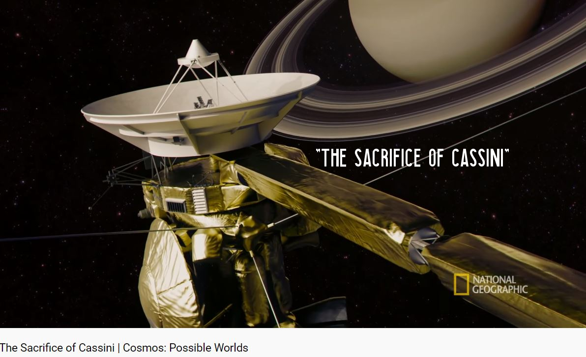Space Exploration: Saturn – “The Sacrifice Of Cassini” (National ...