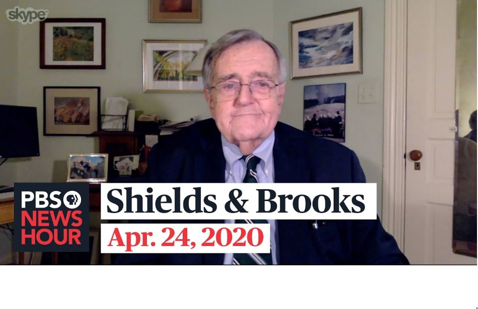 Politics: “Shields & Brooks” On The Pandemic, Government Responses ...