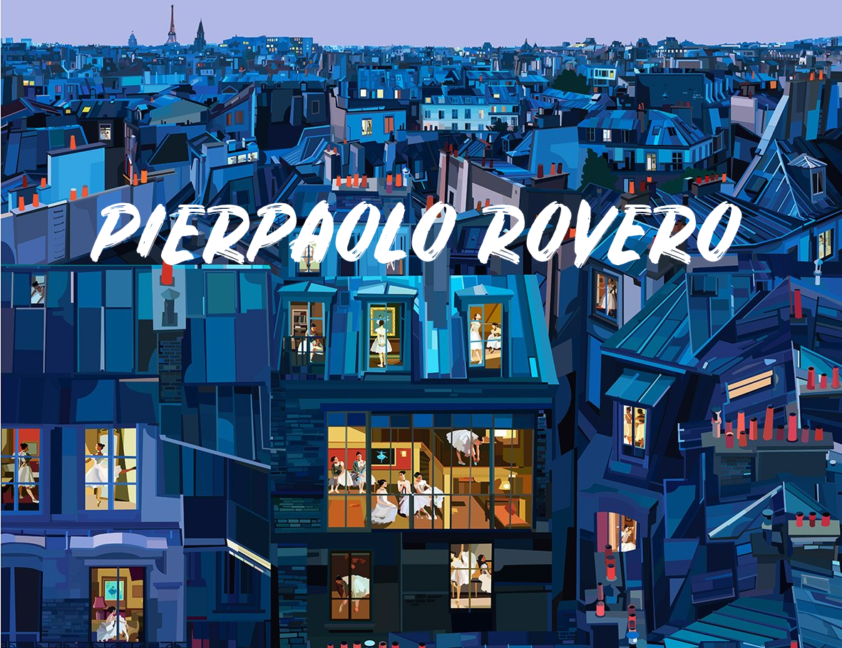 Lockdown Art: Italian Illustrator Pierpaolo Rovero – “Rooftop Views ...