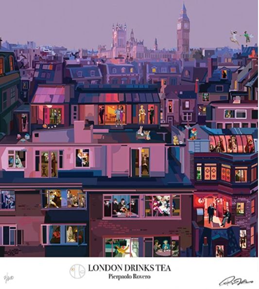 Lockdown Art: Italian Illustrator Pierpaolo Rovero – “Rooftop Views ...