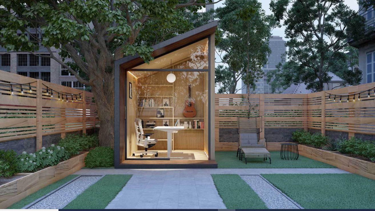 Future Of Home Offices: “Zen Work Pod” – “Simple, Monastically-Inspired ...