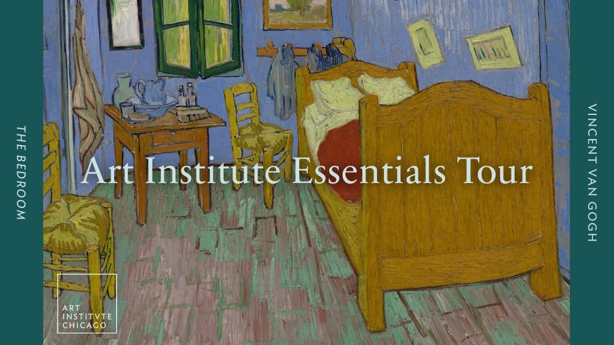 Artwork Tours: Vincent Van Gogh’s “The Bedroom” (Art Institute Chicago ...