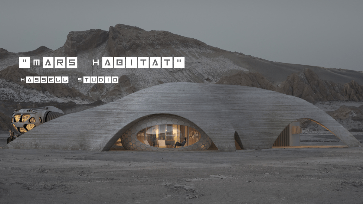 Future Housing: “Mars Habitat” By Hassell Studio | Boomers Daily