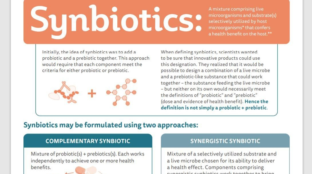 New Health Infographics: “What Are Synbiotics?” | Boomers Daily