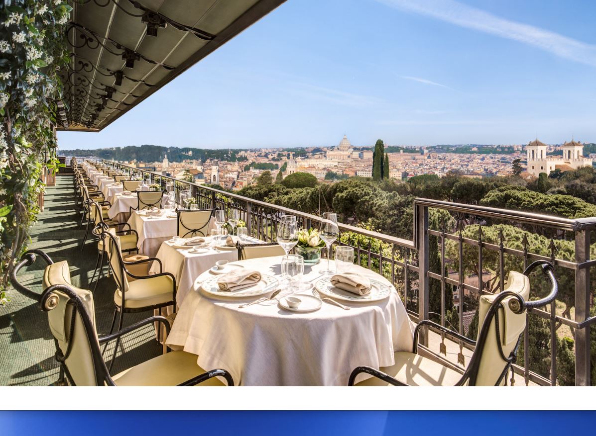 Top Rooftop Restaurants: The “Mirabelle”, Hotel Splendide Royal In Rome ...