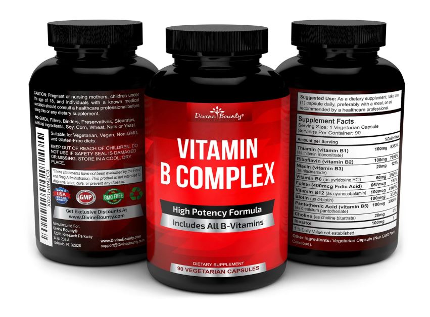 Infographic: Vitamin-B Complex Health Benefits | Boomers Daily