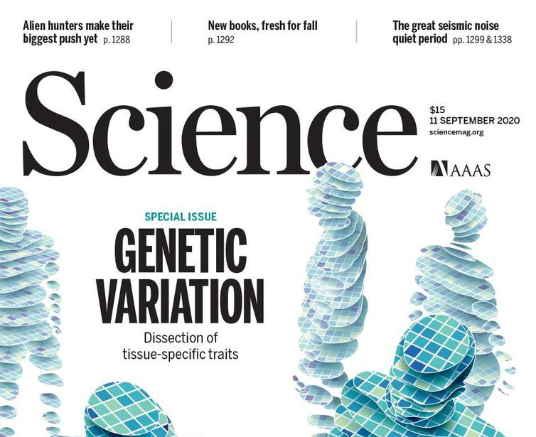 TOP JOURNALS: RESEARCH HIGHLIGHTS FROM SCIENCE MAGAZINE (SEPT 11, 2020 ...