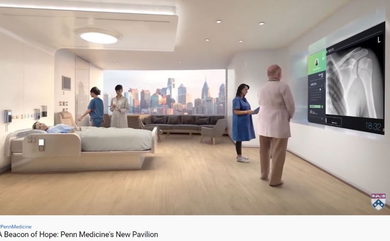 Future Of Hospitals: ‘The New Pavilion At Penn Medicine – 2021’ (Video ...