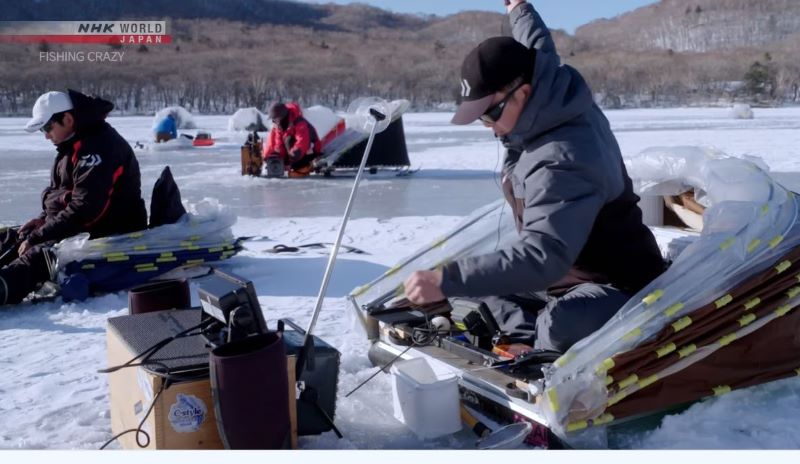 Food & Travel: Ice Fishing For ‘Wakasagi’ In Japan | Boomers Daily