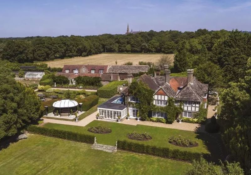 English Country Homes: ‘Morley Manor’, Hamlet Of Shermanbury, West ...