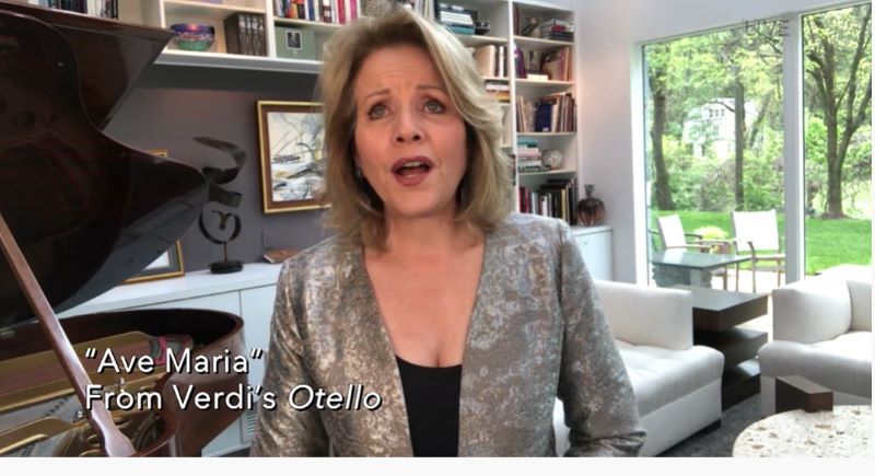 Opera: Soprano Renée Fleming Sings The “Ave Maria”, Verdi’s “Otello ...