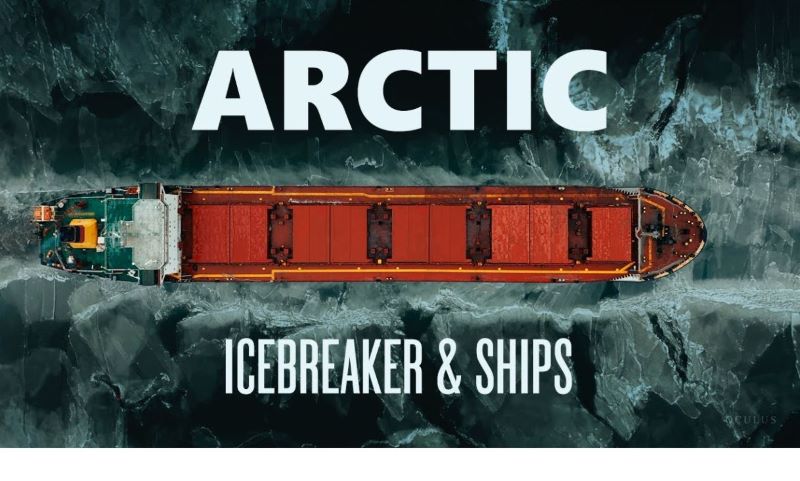 Aerial Views: ‘Icebreakers & Ships’ Of The Arctic (4K) | Boomers Daily