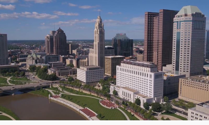 Aerial Views: ‘Columbus – Ohio’ (4K HD Video) | Boomers Daily