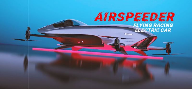 Racing Design: ‘Airspeeder’ Flying Electric Car (Video) | Boomers Daily