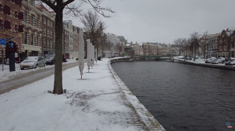 Walks In Snow: ‘Haarlem – Netherlands’ (4K Video) | Boomers Daily
