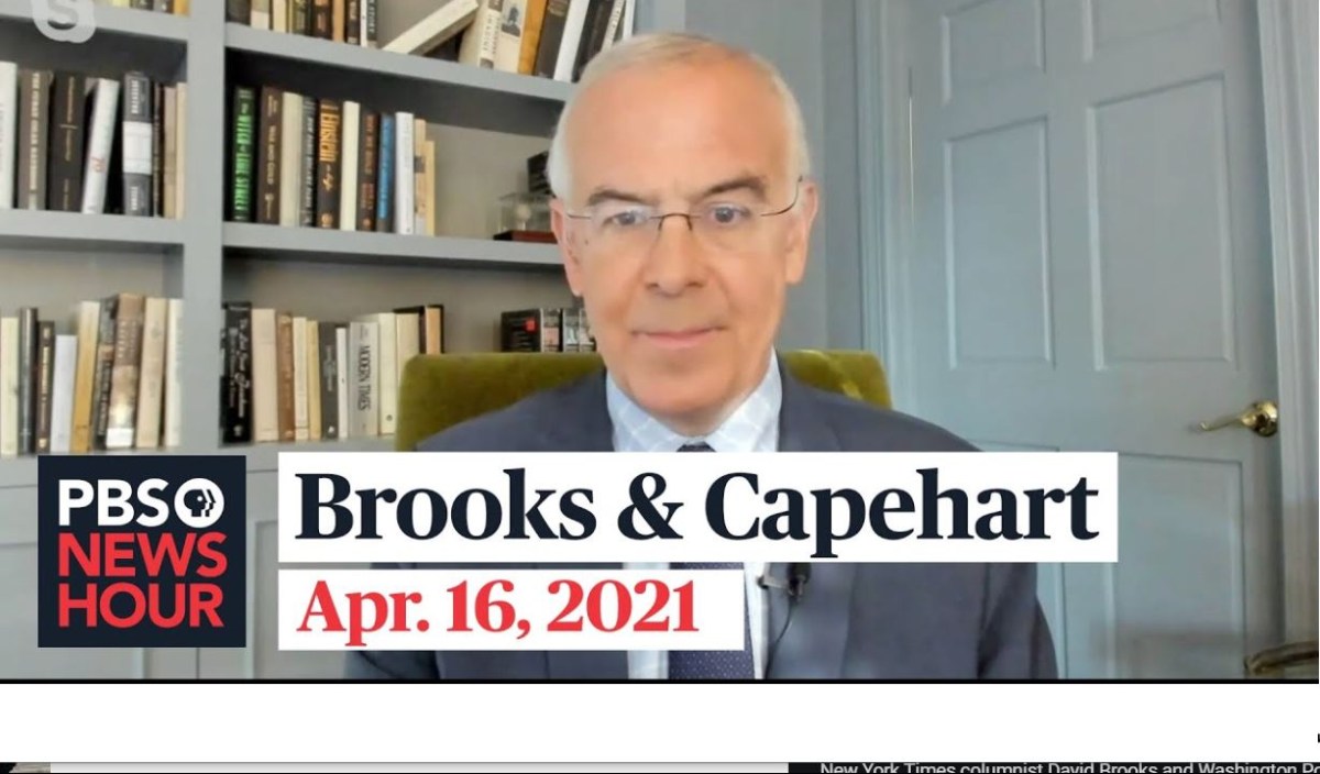 Political News: ‘Brooks & Capehart’ On Recent Police Shootings (Video ...