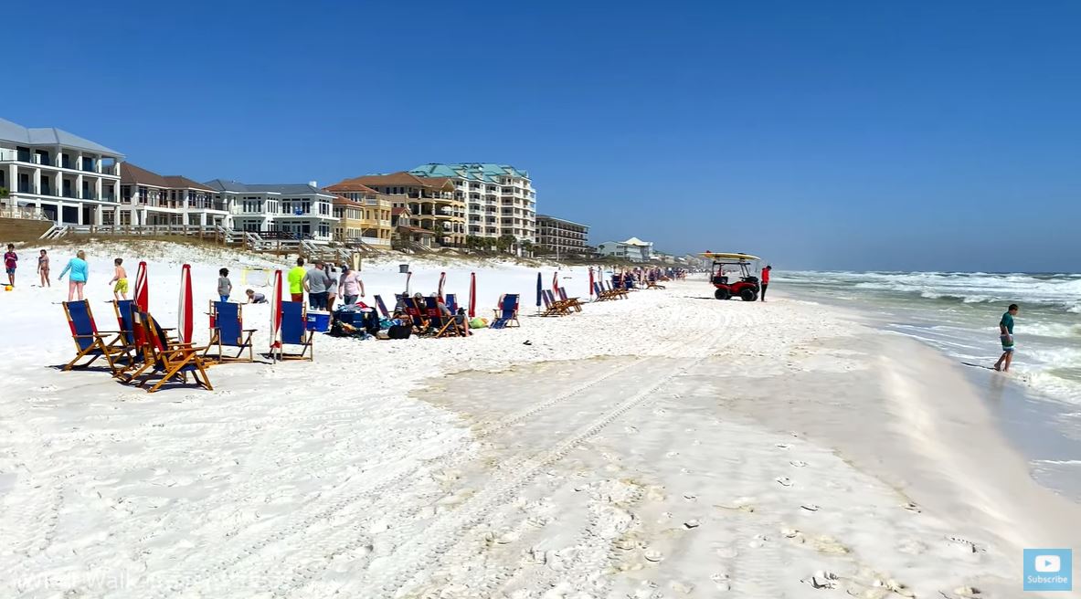 Spring Break Ocean Walk: Destin Beach, Florida (4K) | Boomers Daily