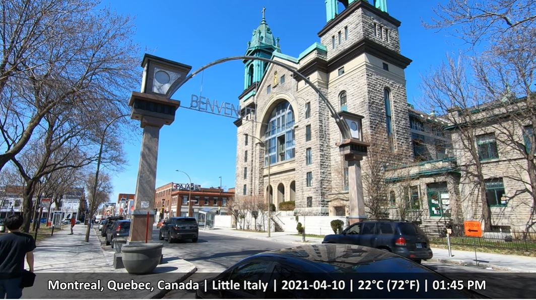 Walking Tours: Little Italy Montreal, Canada (Video) | Boomers Daily