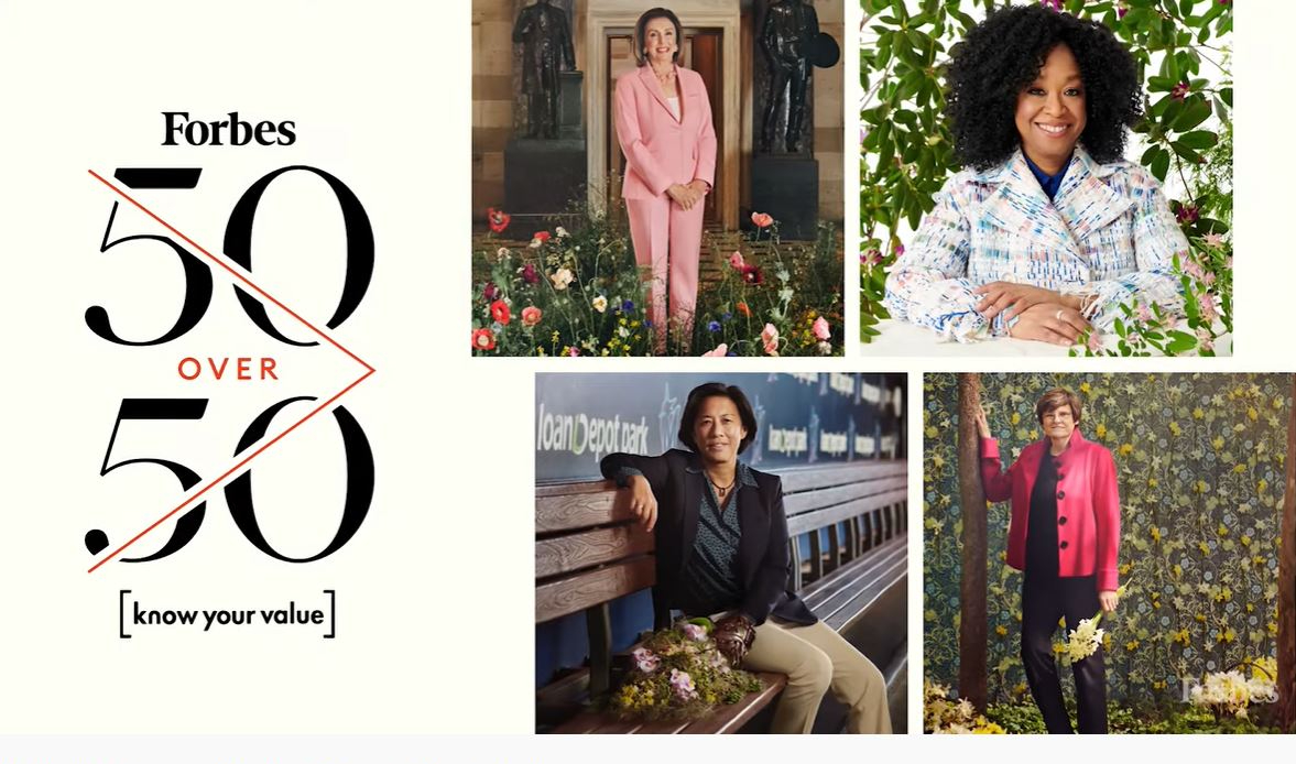 Top Women: Inside Forbes 2021 ’50 Over 50′ List (Video) | Boomers Daily