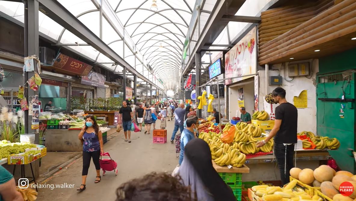 Walks: Ramla City Market In Jerusalem, Israel (4K) | Boomers Daily