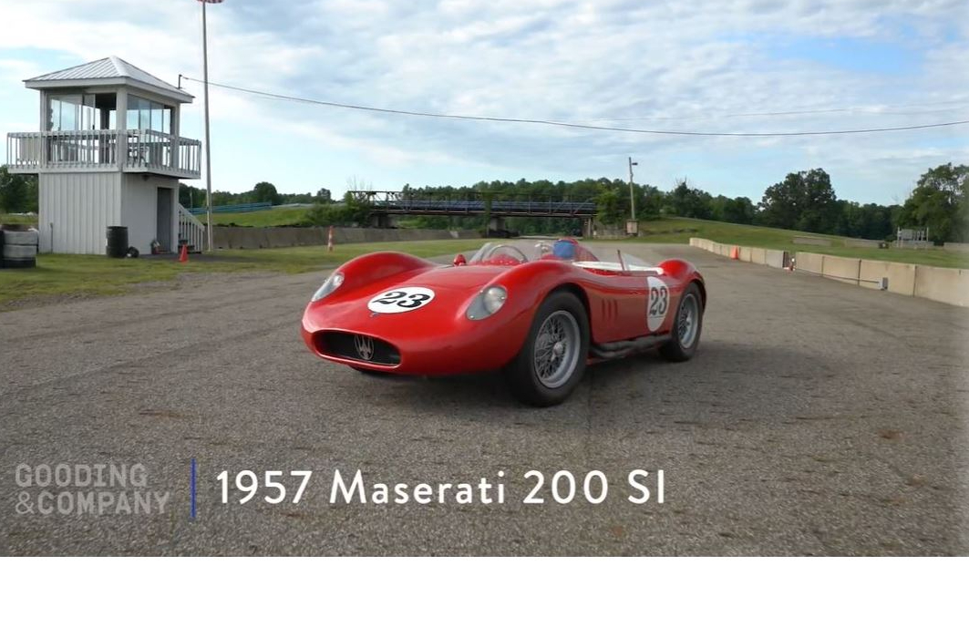 Italian Racing Cars: 1957 Maserati 200 SI (Video) | Boomers Daily