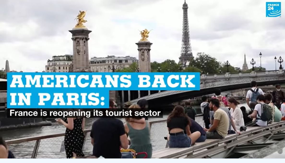 Tourist Views: Americans Return To Paris (Video) | Boomers Daily