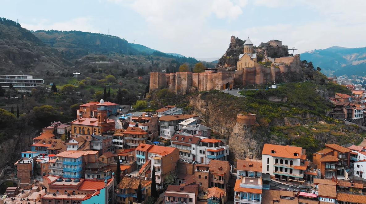 Aerial City Views: Tbilisi – Country Of Georgia (4K) | Boomers Daily