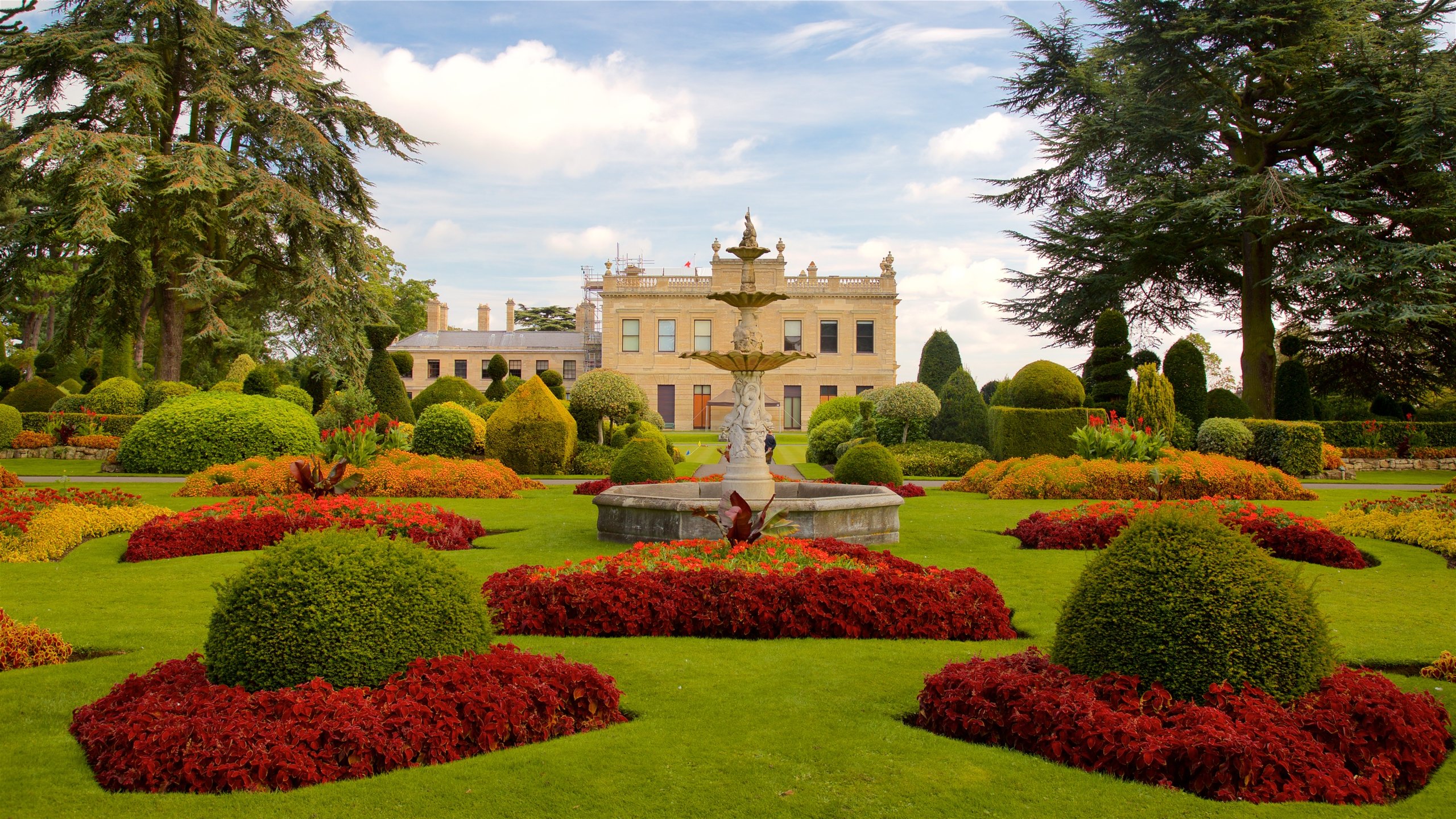 English Gardens: 19th-Century Brodsworth Hall In South Yorkshire ...