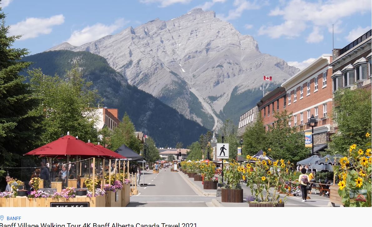 Summer Walks: Banff Village, Alberta, Canada | Boomers Daily