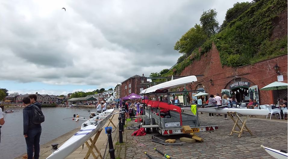 Walks: Exeter Quay In Southwest England (4K) | Boomers Daily