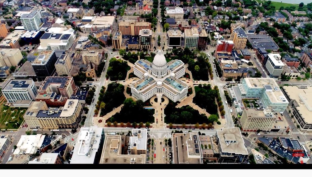 Aerial Views: Madison – Capital Of Wisconsin (4K) | Boomers Daily