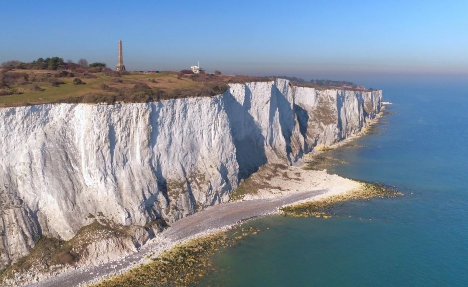 Aerial Views: White Cliffs Of Dover, England (4K) | Boomers Daily