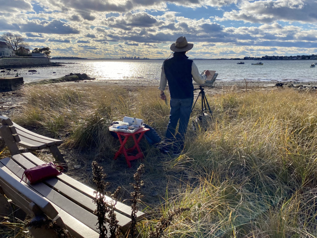 Profiles: A Day With Plein Air Painter Mark Shasta | Boomers Daily