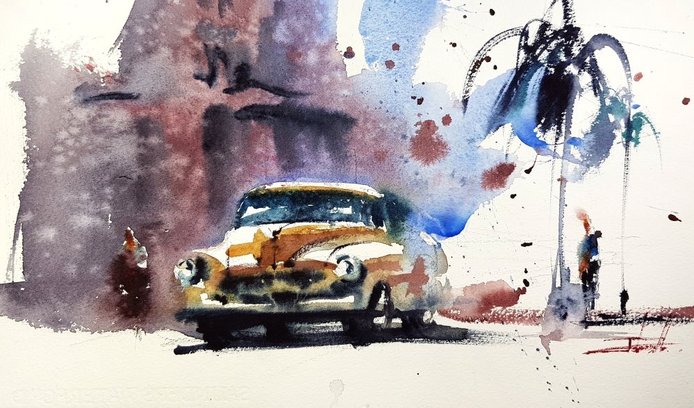 Artists: The Watercolor Drawings Of John Yun | Boomers Daily