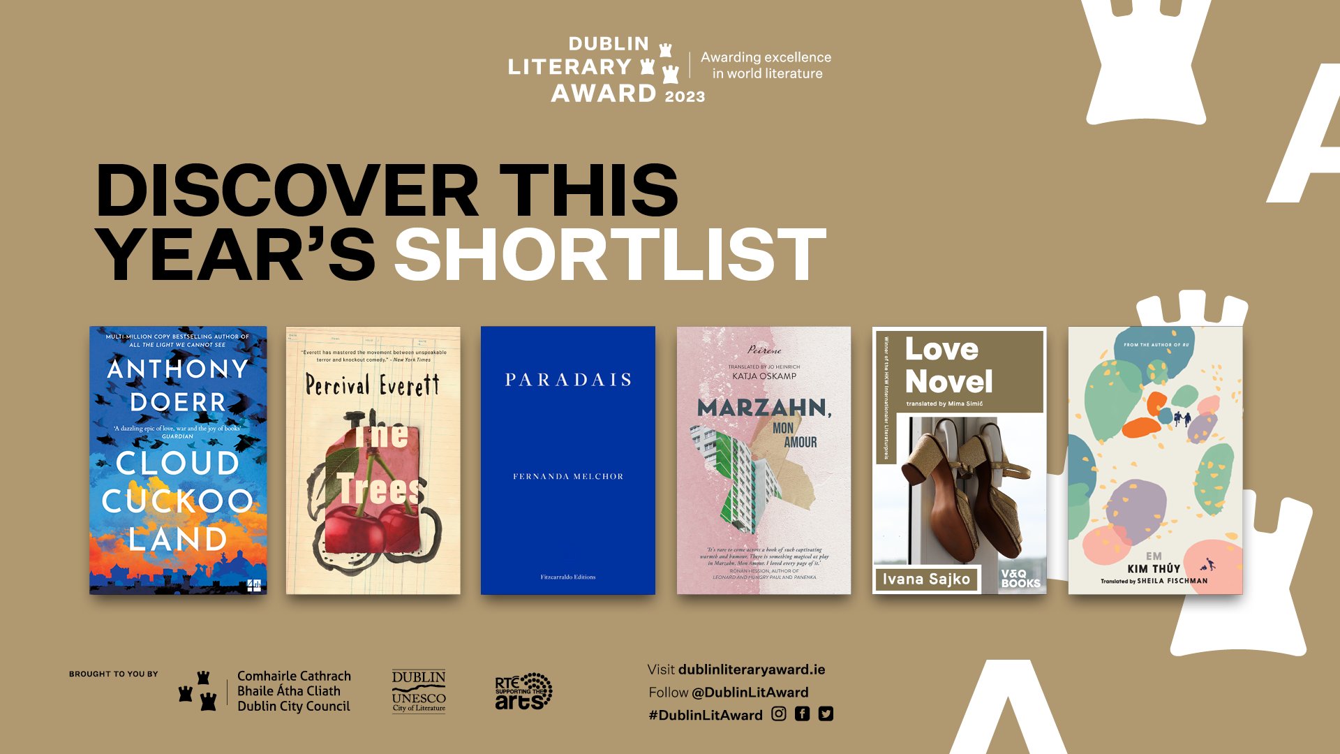Books: Dublin Literary Award – 2023 Shortlist | Boomers Daily