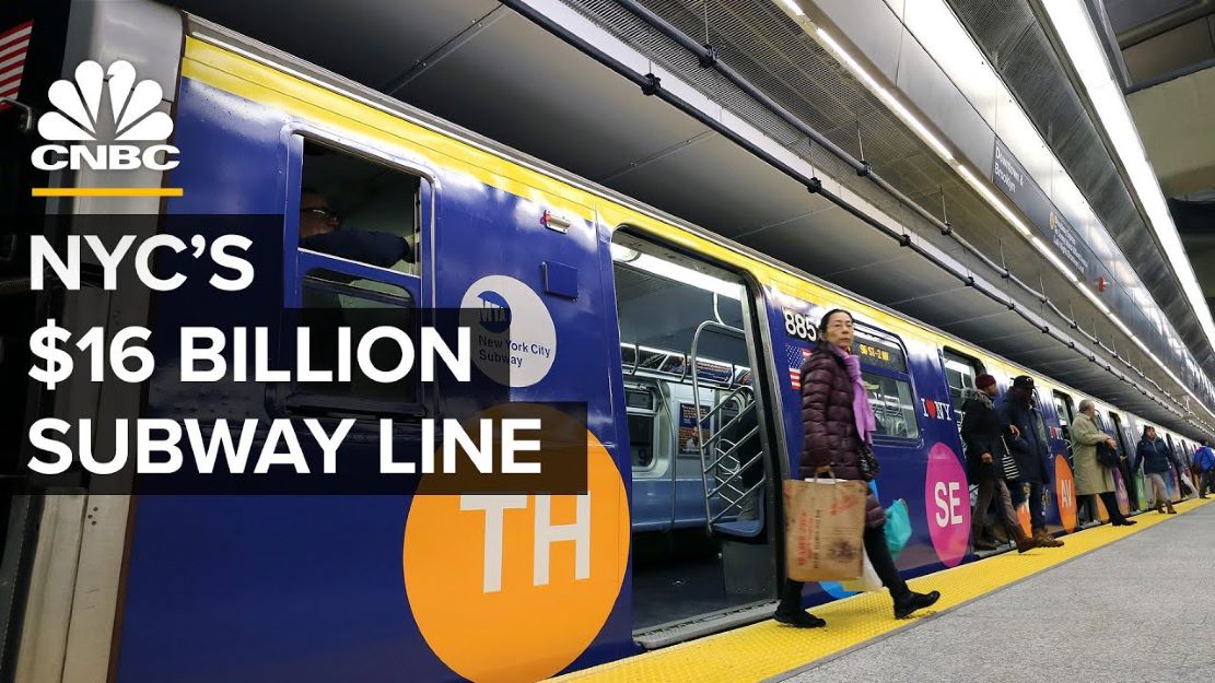 Public Transit: NYC’s $16 Billion Subway Line Costs | Boomers Daily