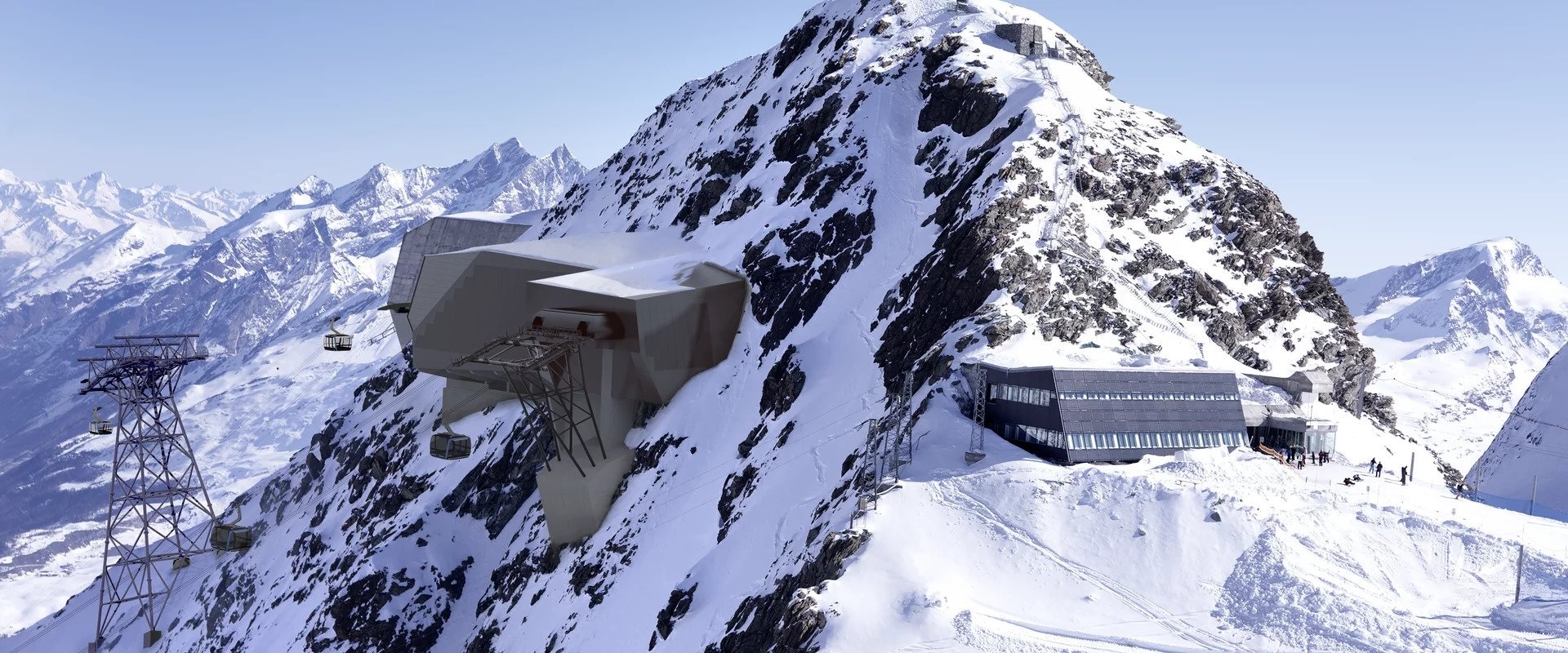 Swiss Views: Matterhorn Glacier Cableway Ride (8K) | Boomers Daily