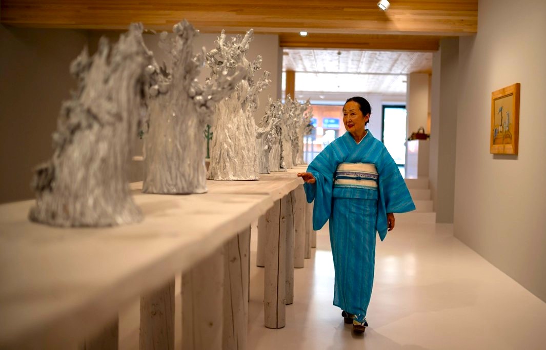 Profiles: Japanese Painter Setsuko – “Into Nature” Exhibition In ...