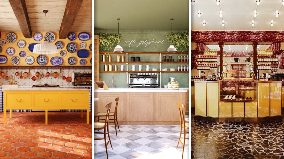 Interior Design: 3 Artists Remodel A New York Cafe | Boomers Daily